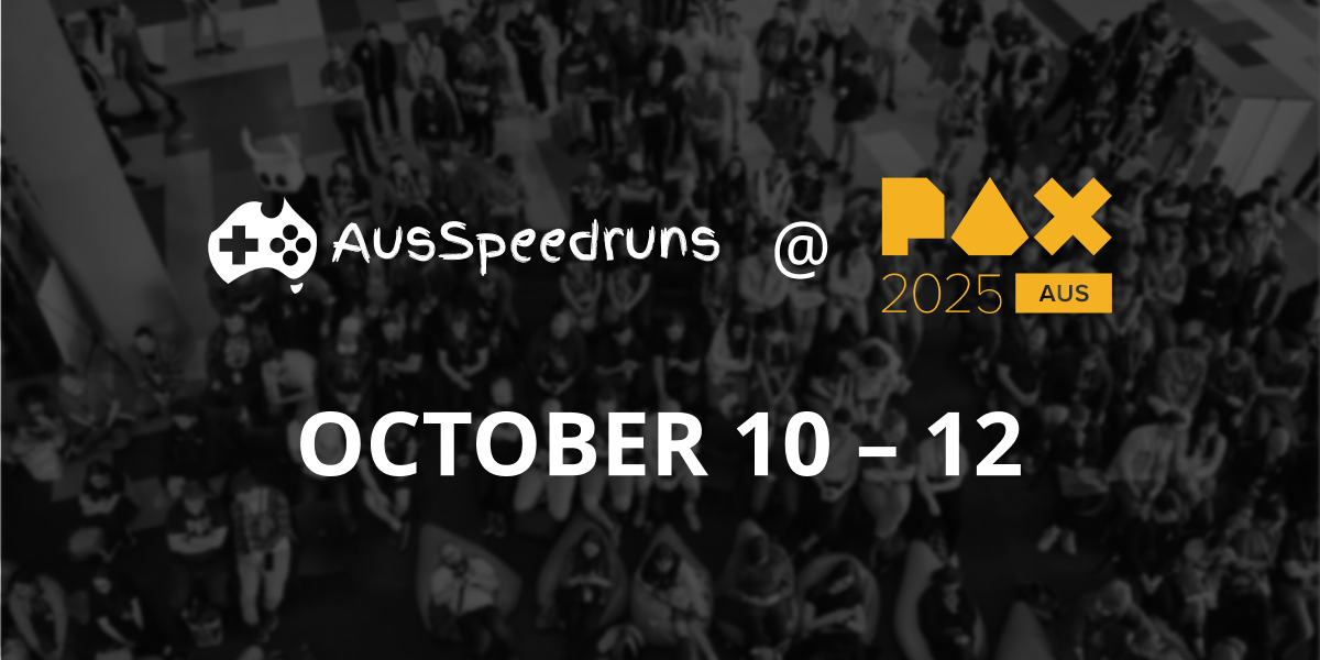 ASAP2025 | AusSpeedruns